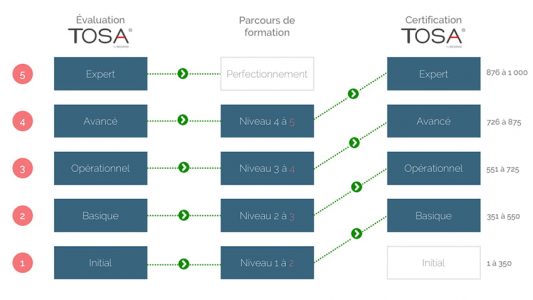 Prium Formation obtient la certification TOSA